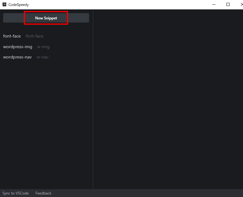 簡単にコードスニペット管理CodeSpeedy | ホームページ制作 大阪 神戸 西宮｜LAF Design